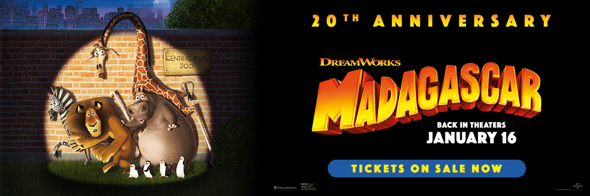 Madagascar 20th Anniversary - Regnier Extreme Screen Theatre