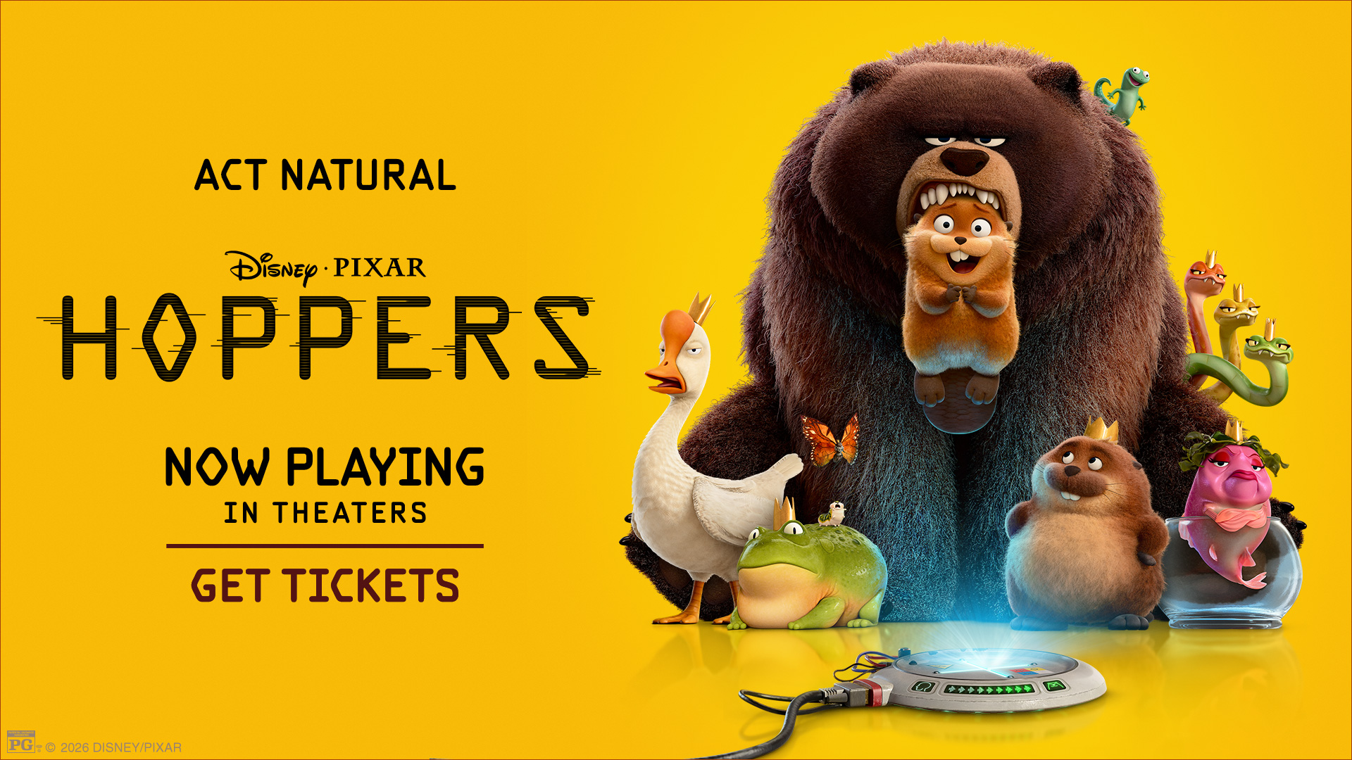 Hoppers - Regnier Extreme Screen Theatre
